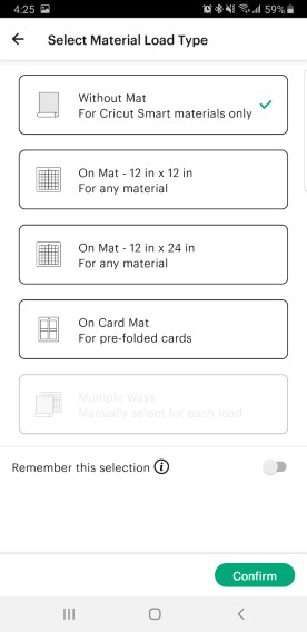 How to Select Material Load Type in Design Space – Help Center