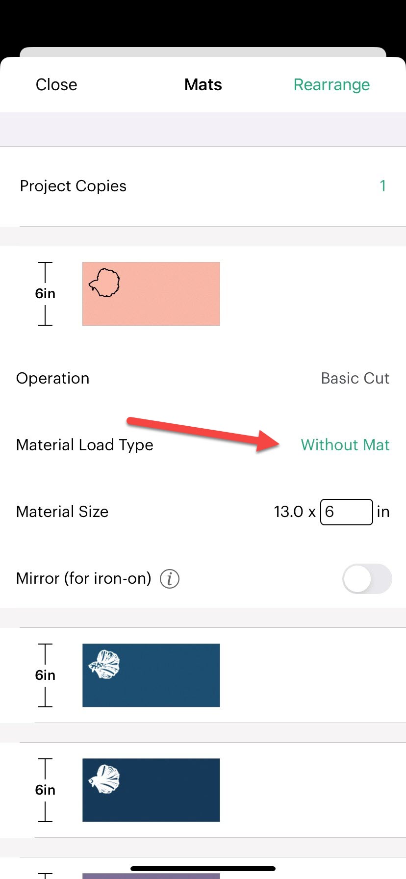How to Select Material Load Type in Design Space – Help Center