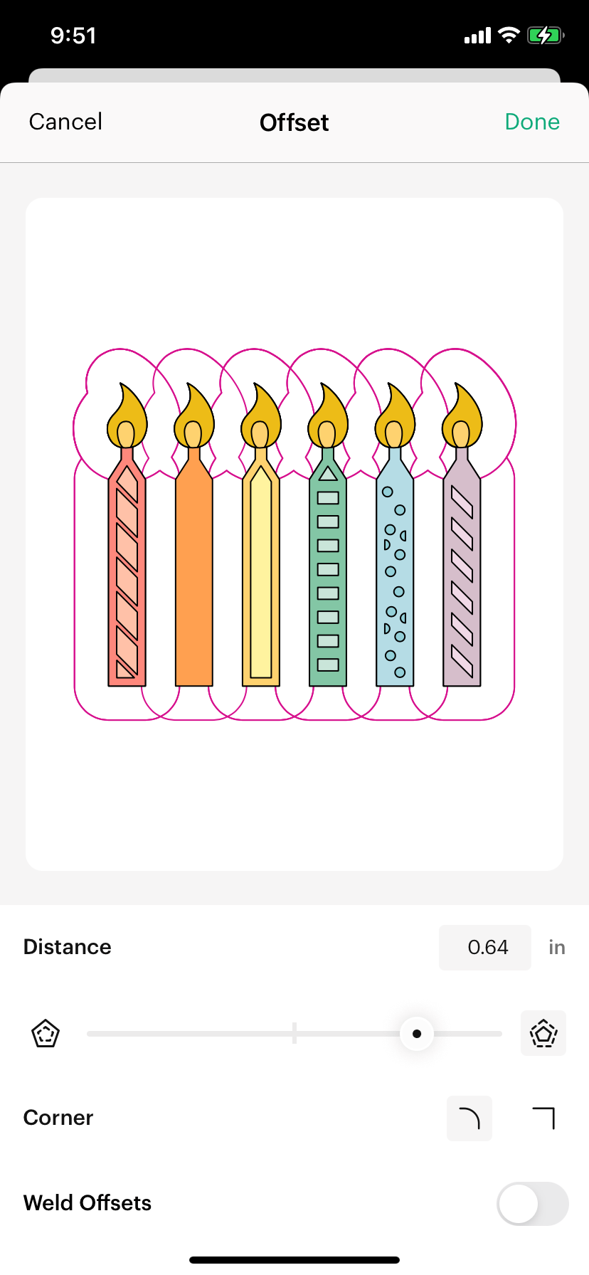 How to use the Offset feature in Design Space – Help Center
