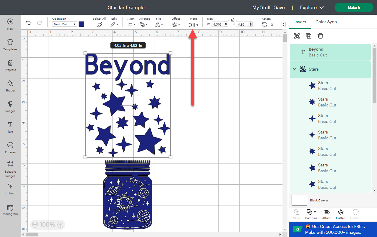 How to use Warp in Design Space – Help Center