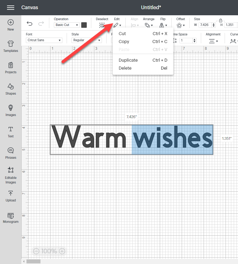 Design Space - Working with Text – Help Center