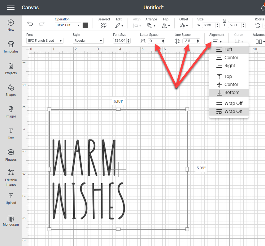 Design Space - Working with Text – Help Center