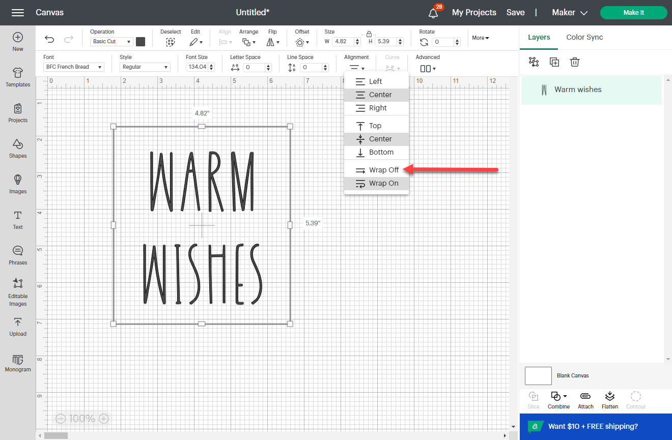 Design Space - Working with Text – Help Center