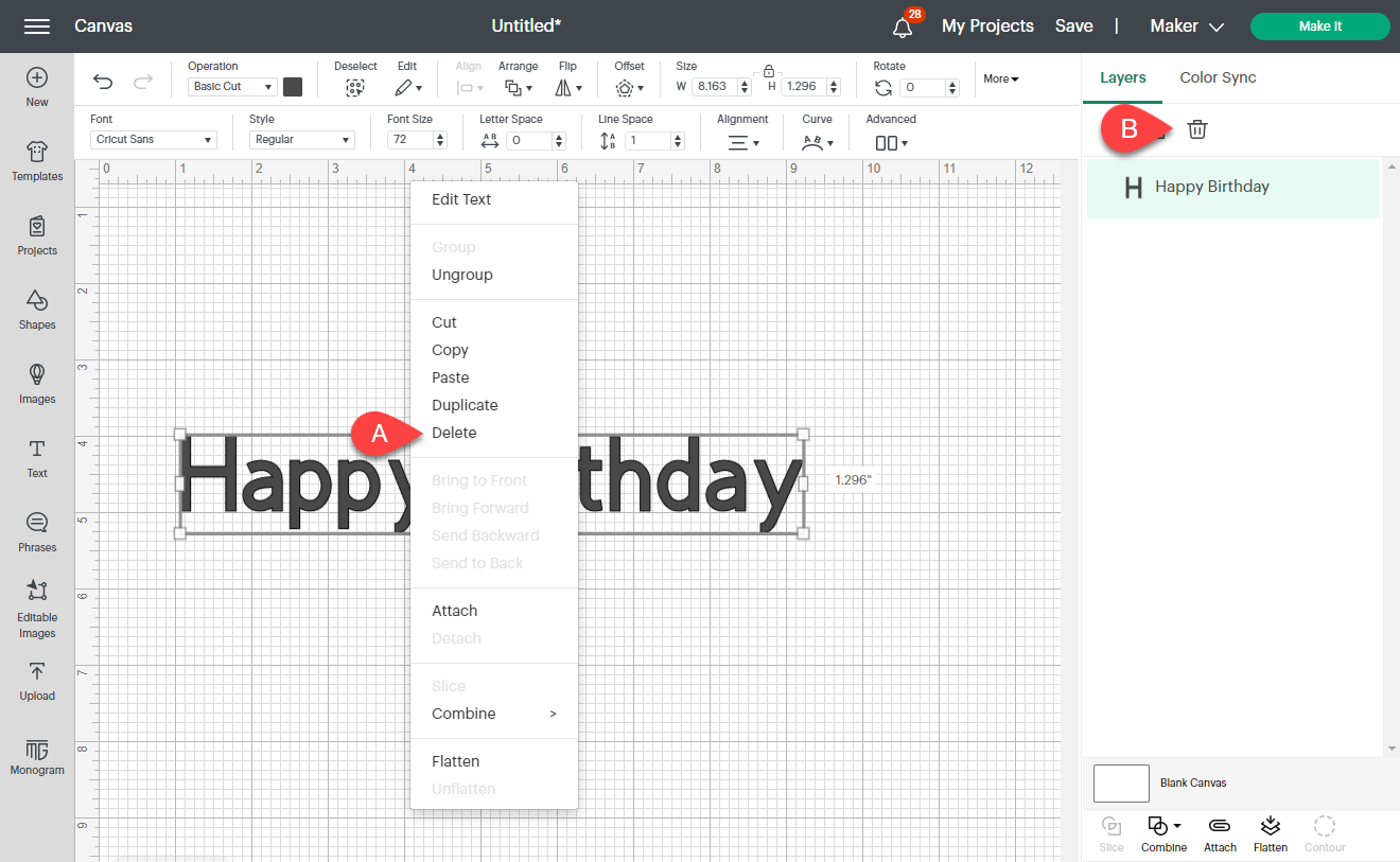 Design Space - Working with Text – Help Center