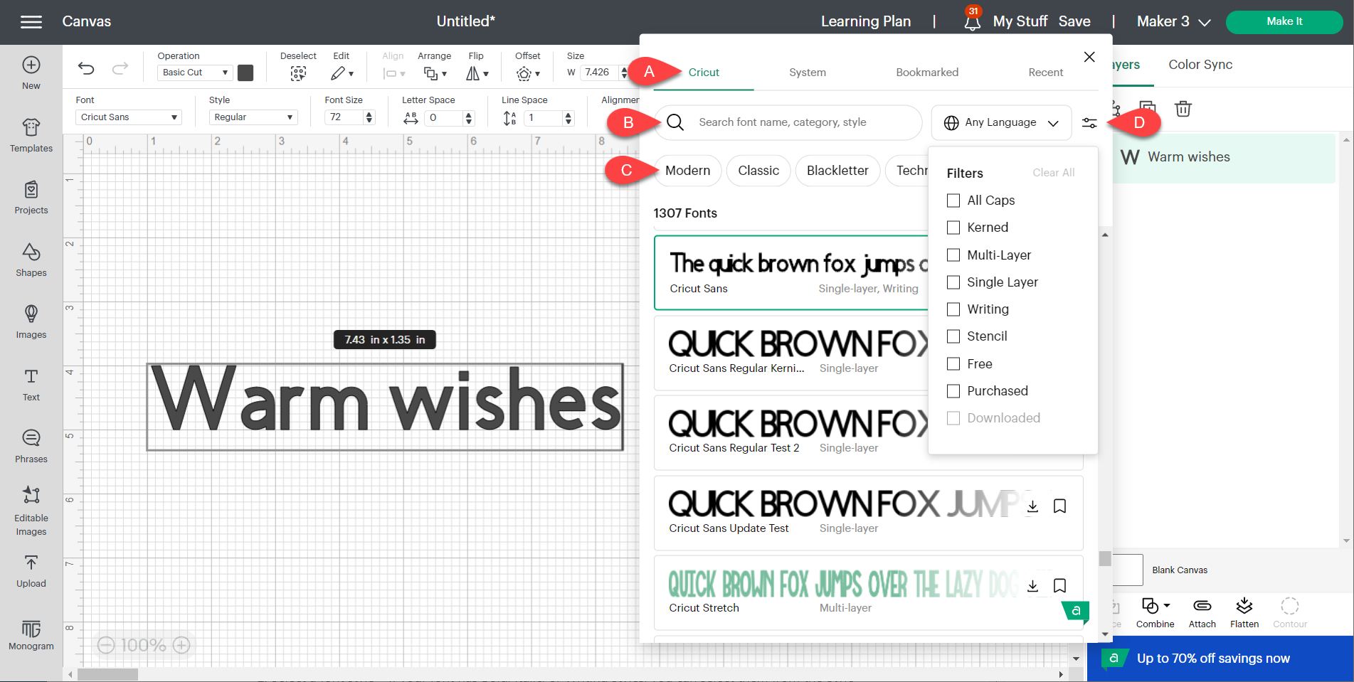 Design Space - Working with Text – Help Center