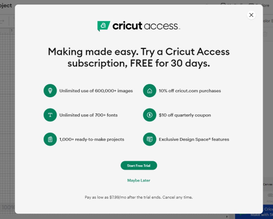 How do I review my Cricut Access subscription status? – Help Center