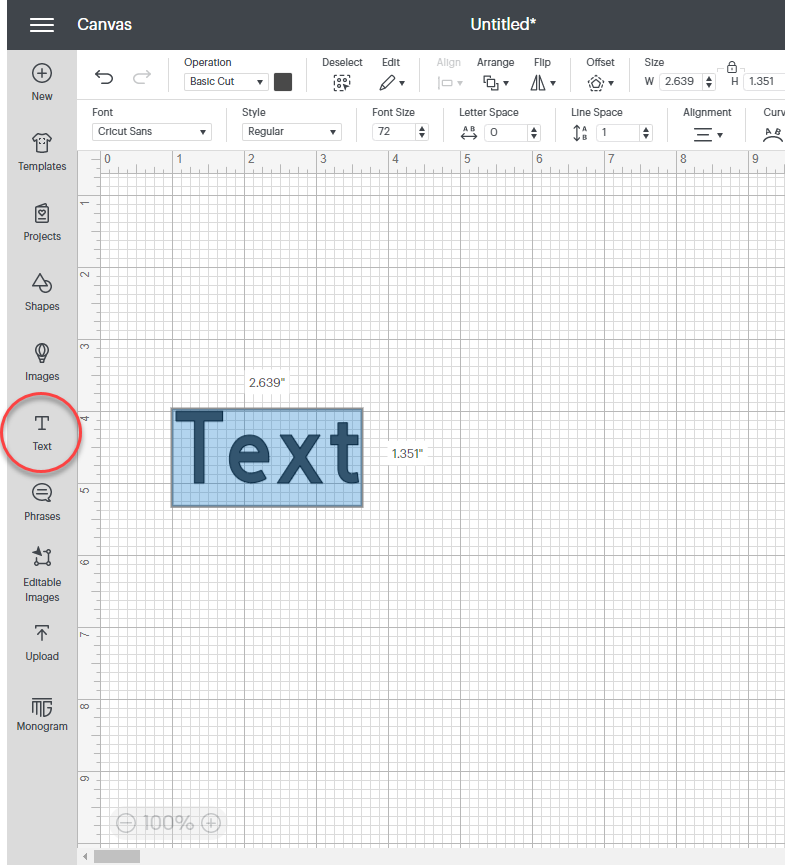 Design Space - Working with Text – Help Center