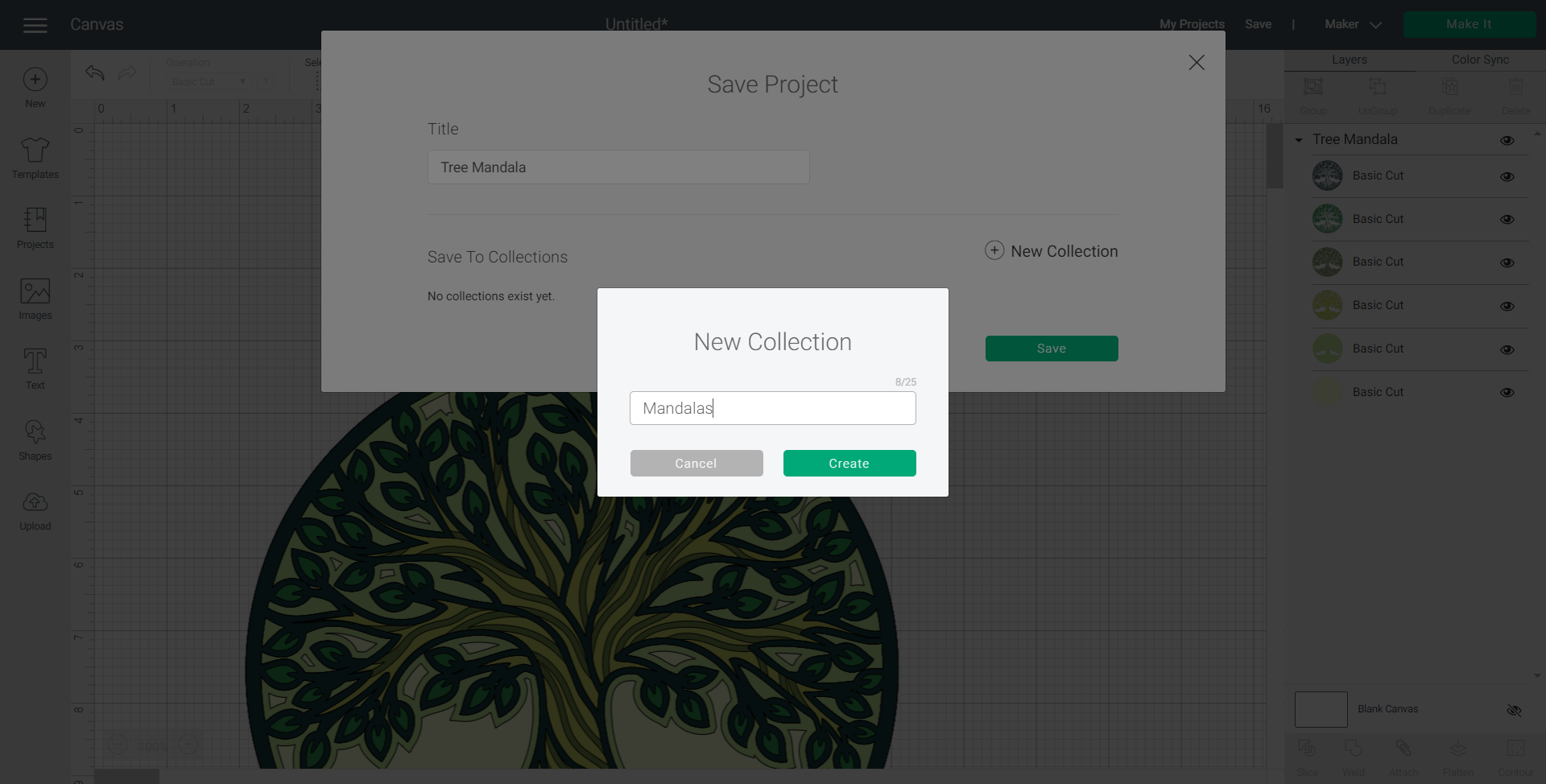 Using My Stuff and Collections in Design Space – Help Center