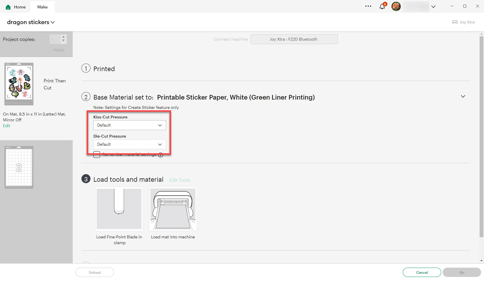 How to use Create Sticker in Design Space – Help Center