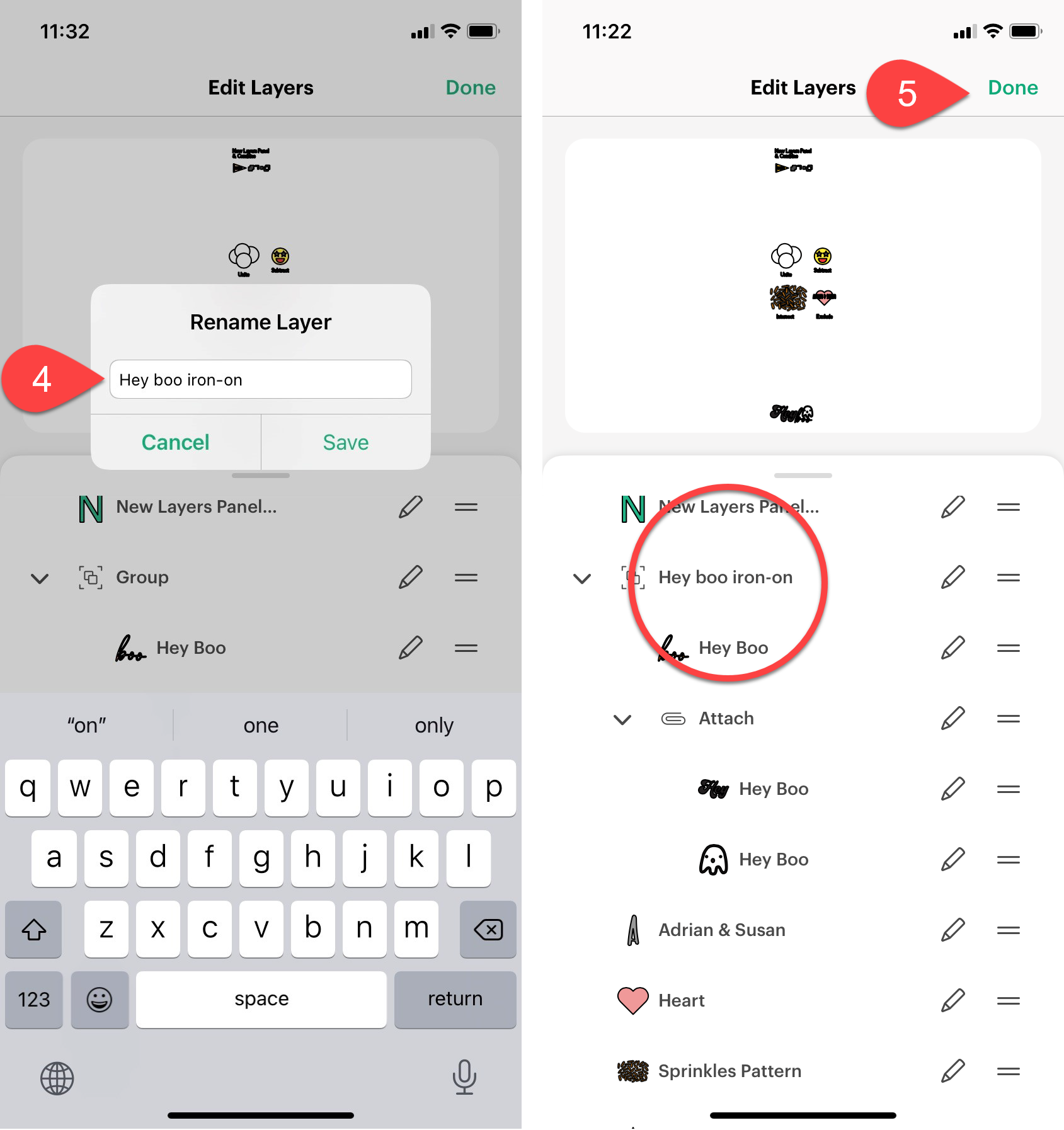 How to move and rename layers in the Layers panel – Help Center