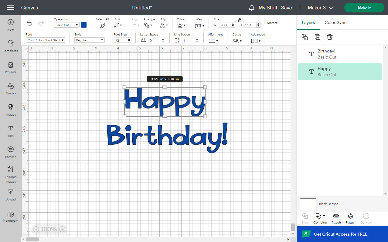 Design Space - Working with Text – Help Center