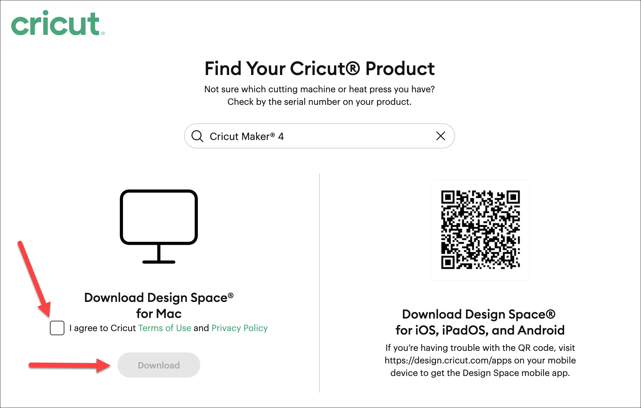 Istruzioni per il download e l'installazione di Design Space – Supporto ...